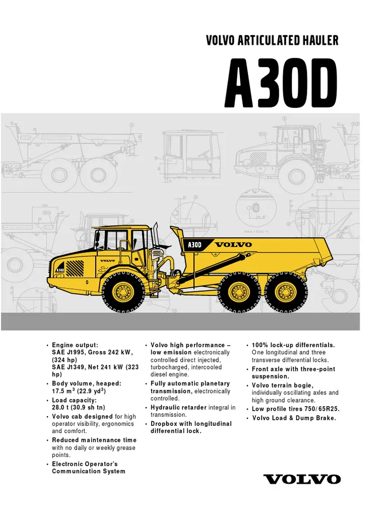 Volvo A30D Service Repair Manual - Download